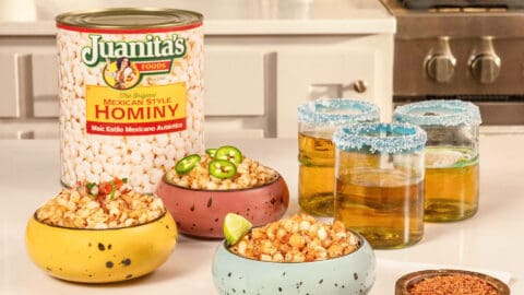Air Fried Hominy Snack - #HominyWaysToShare