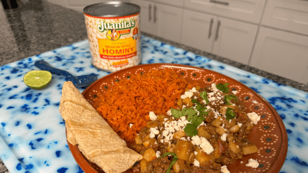 Hominy Picadillo - #HominyWaysToShare